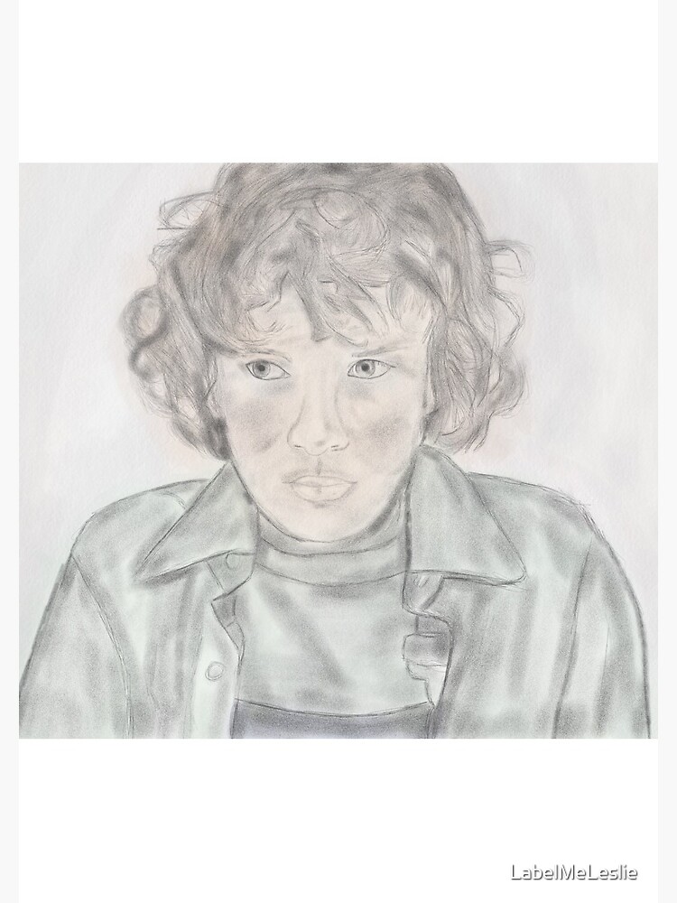 "Stranger Things Eleven Pencil Drawing" Spiral Notebook for Sale by ...