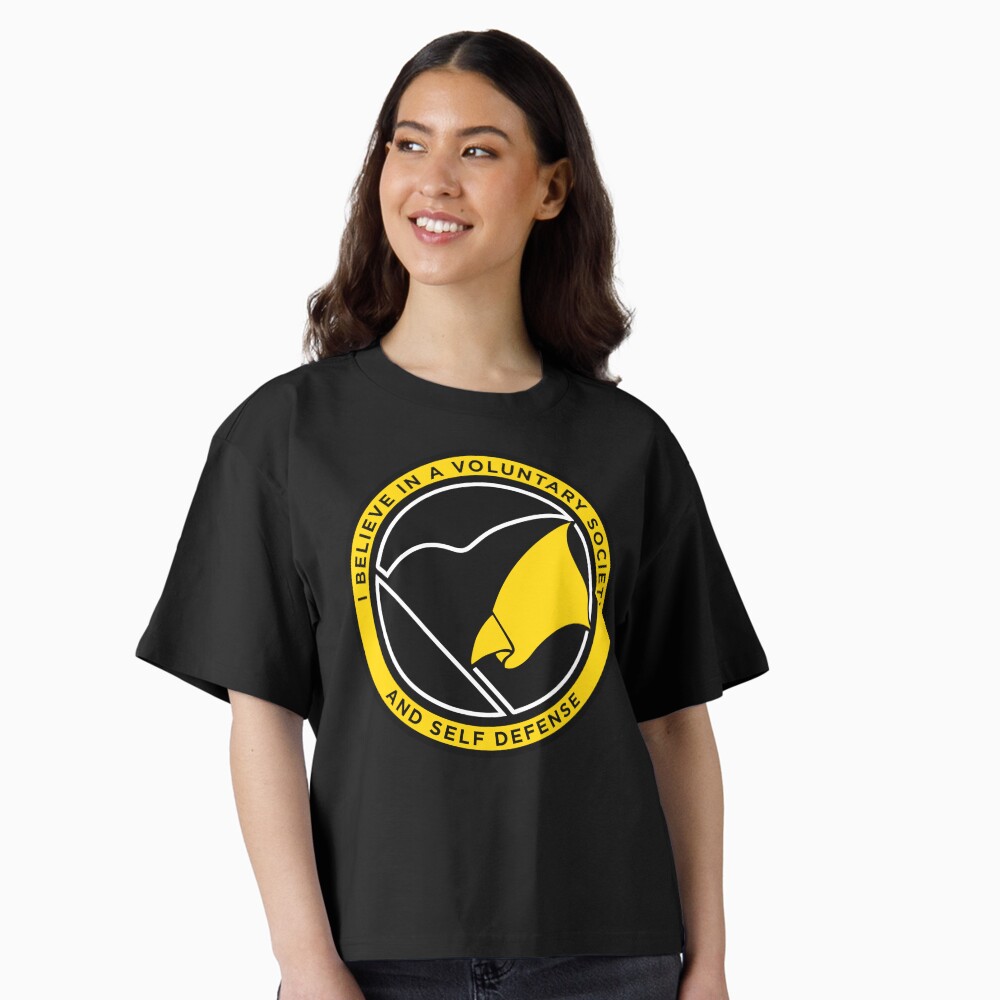 "Voluntary Society" Sticker for Sale by LibertyManiacs | Redbubble