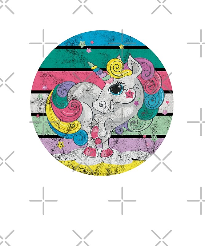 "Cute Majestically Awkward Vintage Unicorn Lover" by unicornthreadz ...