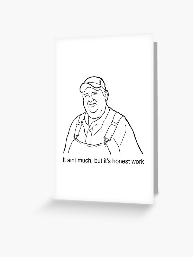 Birthday card Honest work Meme card Birthday Cards Paper & Party ...