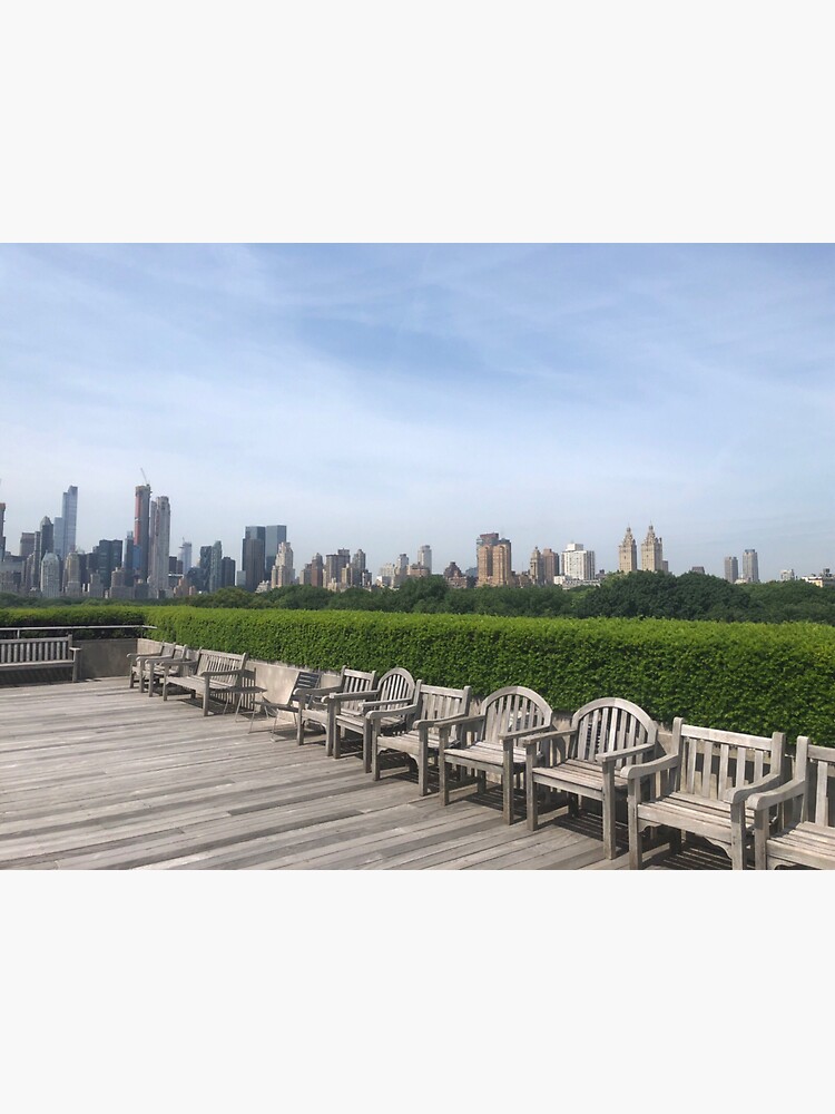 "New York City from the Metropolitan " Sticker for Sale by Summerthom ...