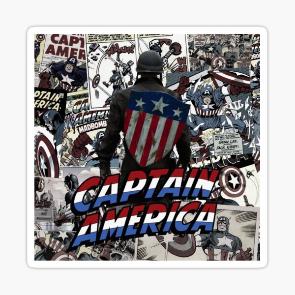 "The Captain" Sticker for Sale by ClaireRam33 | Redbubble