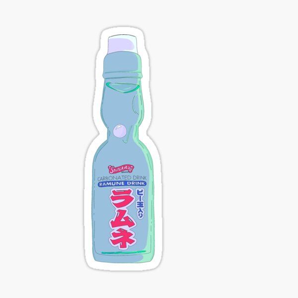 "Ramune Marble Soda" Sticker for Sale by anastasiafarris | Redbubble