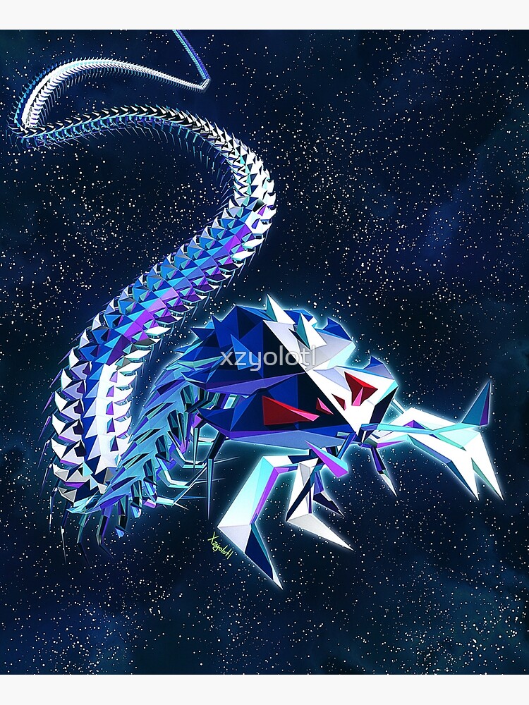 "Metallic Isopod" Poster for Sale by xzyolotl | Redbubble