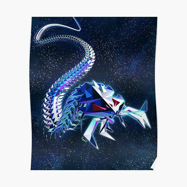 "Metallic Isopod" Poster for Sale by xzyolotl | Redbubble