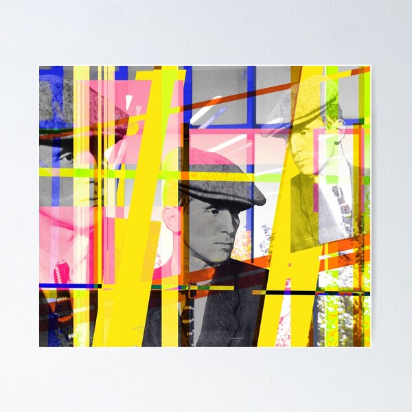 "aesthetic portrait, Augsburg playwright Bertolt Brecht" Poster by ...