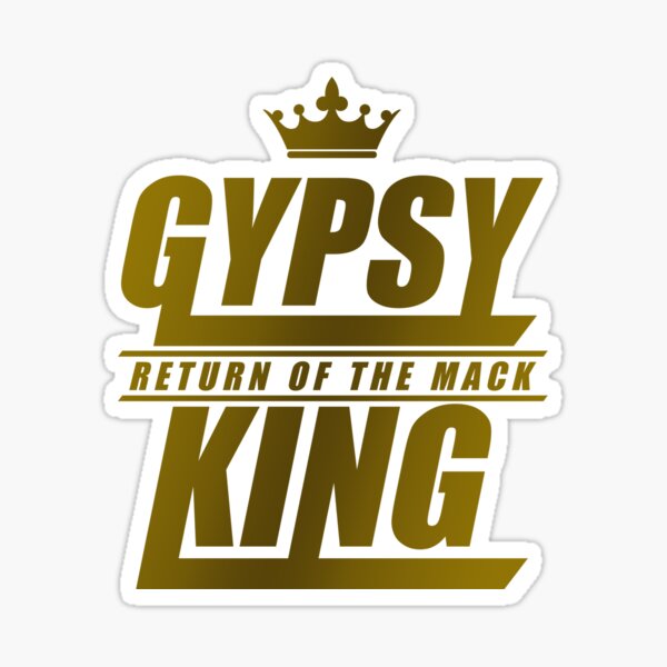 Tyson Fury Gypsy King Stickers | Redbubble