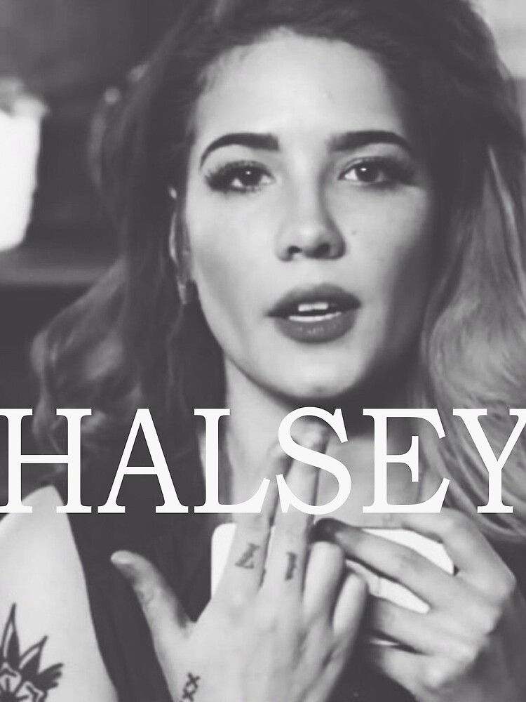 "Halsey Poster" Drawstring Bag for Sale by Sholari | Redbubble