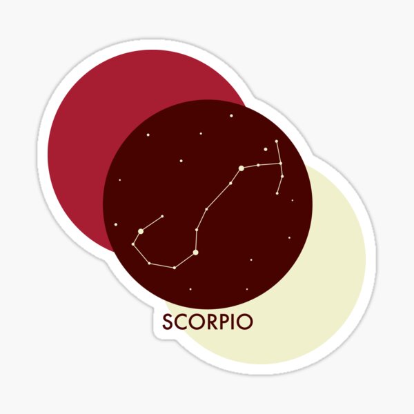 "Scorpio" Sticker by vgreen3 | Redbubble