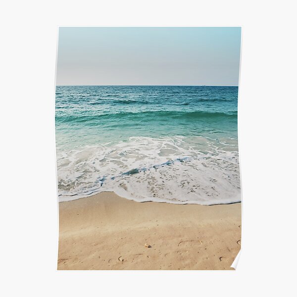 "Coastal, Beach art, Blue Water, Sea, Ocean" Poster for Sale by ...