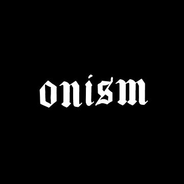 "Onism" Sticker for Sale by Doubting | Redbubble