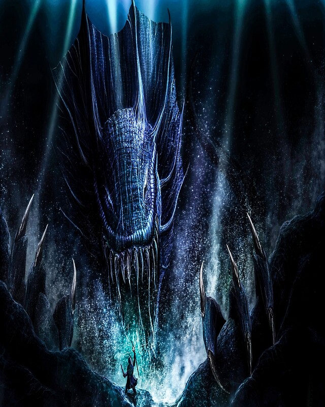 "fwc 5525 Fantasy Dragon " by fred chiea | Redbubble