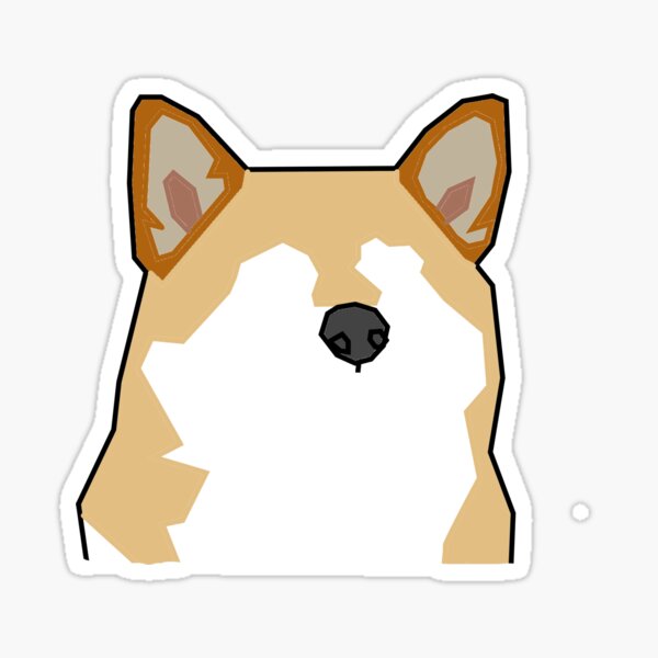 "Doge" Sticker for Sale by Hedin | Redbubble