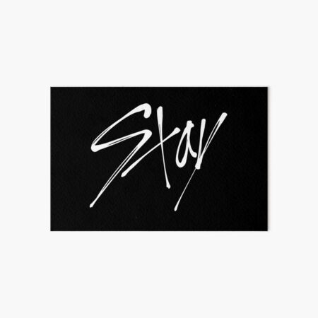 "STRAY KIDS STAY LOGO" Art Board Print by aylira | Redbubble