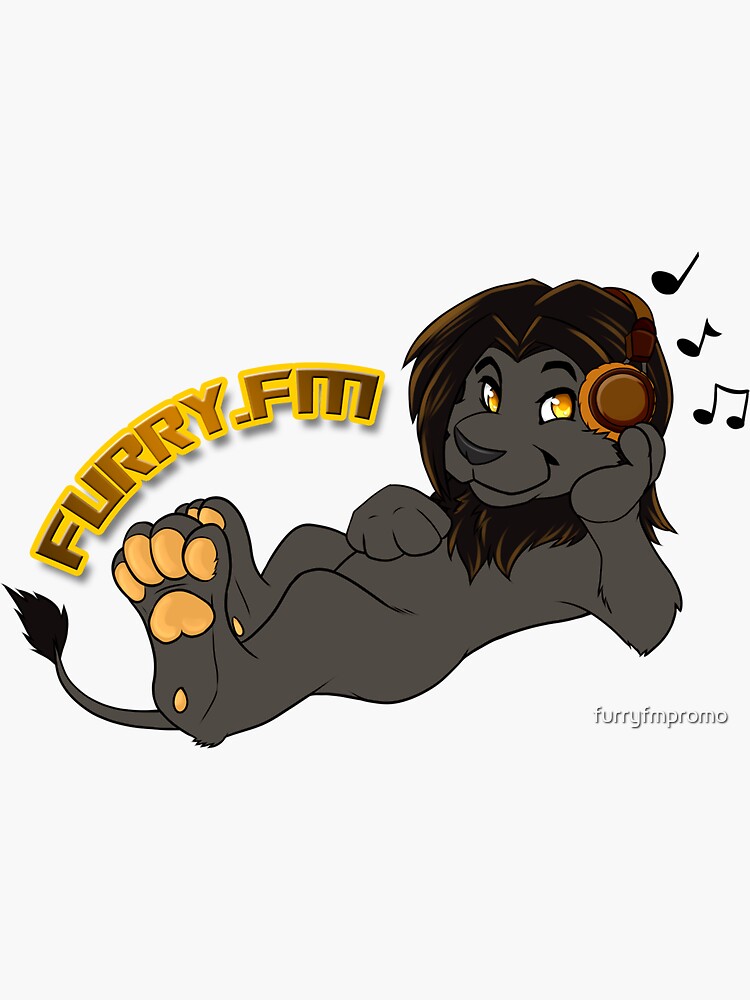 "Furry.FM Occino lying" Sticker for Sale by furryfmpromo | Redbubble