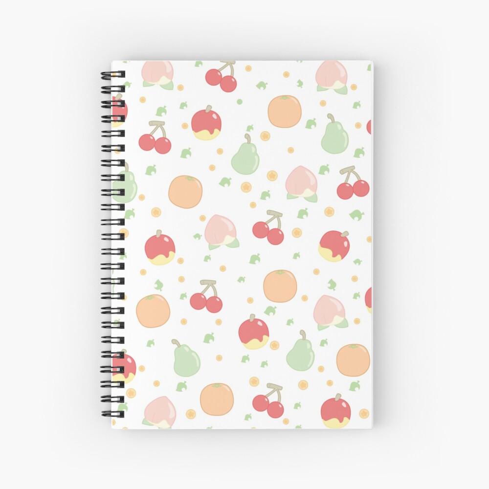 "Fruit Pattern " Spiral Notebook for Sale by fennellsdesign | Redbubble
