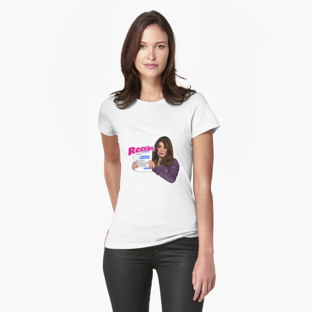 "Lisa Vanderpump Receipts" Sticker for Sale by mkarap | Redbubble
