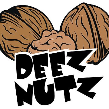 "Deez Nutz" Sticker for Sale by MCGraphics | Redbubble