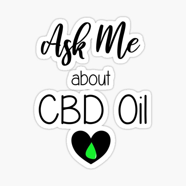 Cbd Stickers | Redbubble