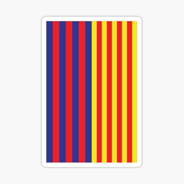 "Barcelona Catalonia Flag Design" Sticker for Sale by Culture-Factory ...