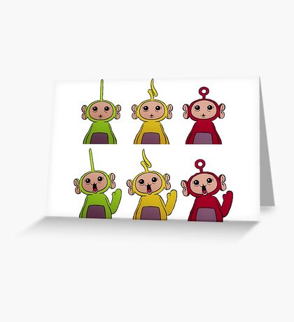 Teletubbies: Greeting Cards | Redbubble