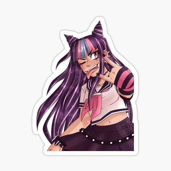 "Ibuki" Sticker for Sale by Obsidian-Blitz | Redbubble