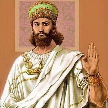 "Cyrus The Great, King of Kings" Metal Print for Sale by Nostalgic Art ...