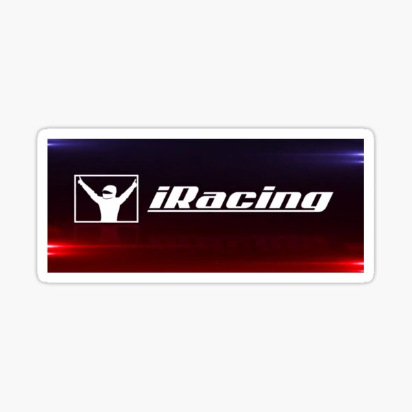 "I racing " Sticker for Sale by Its-Popcoin | Redbubble