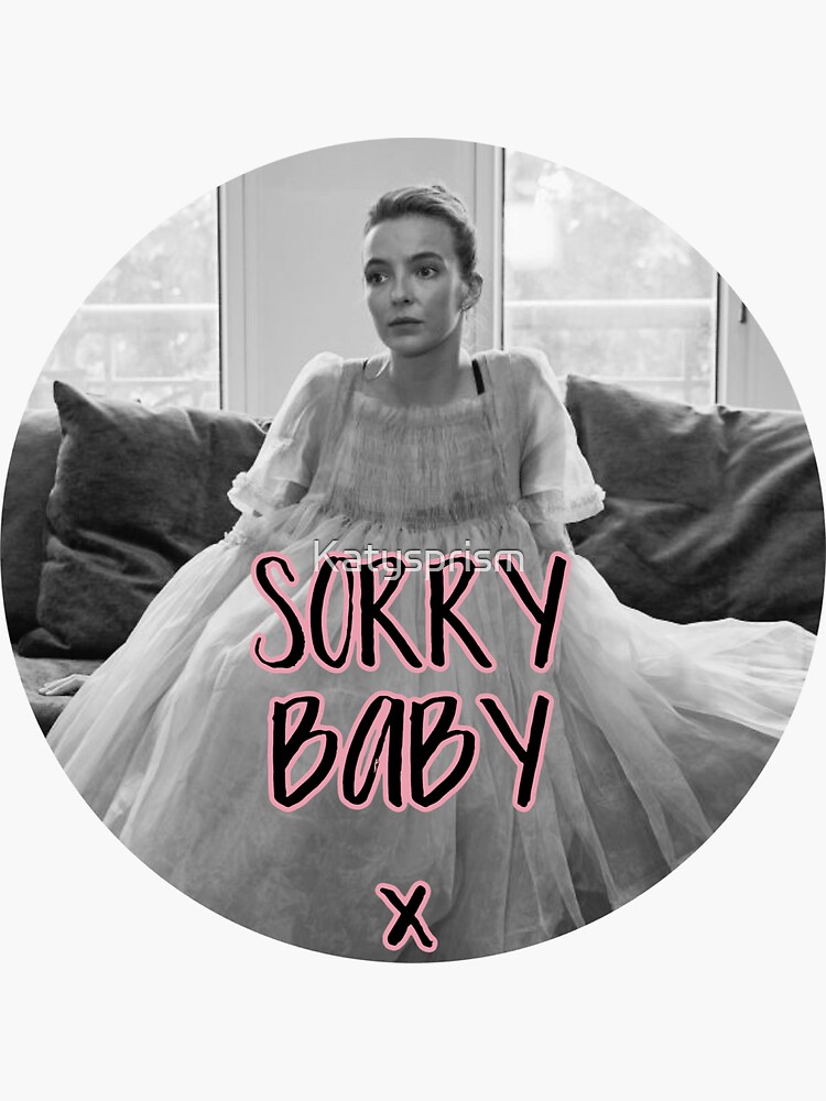 "Sorry Baby x" Sticker for Sale by Katysprism | Redbubble