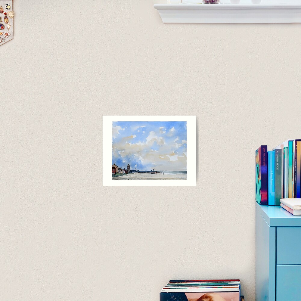 "Aldeburgh by Edward Scale" Art Print for Sale by HurstPainters | Redbubble