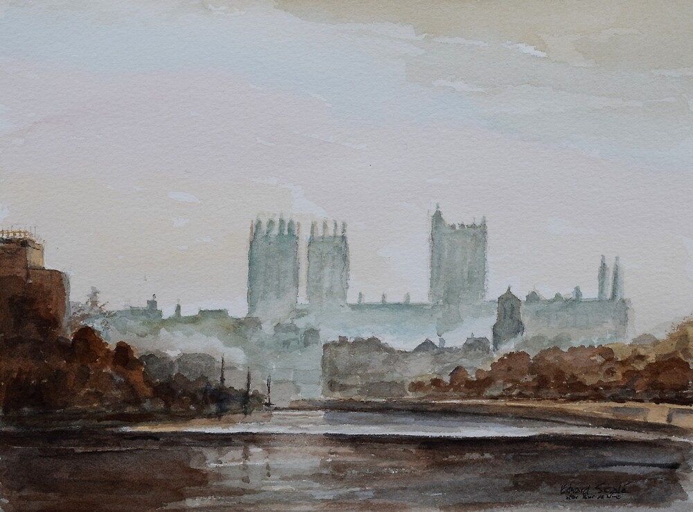 "York Cathedral by Edward Scale" by HurstPainters | Redbubble