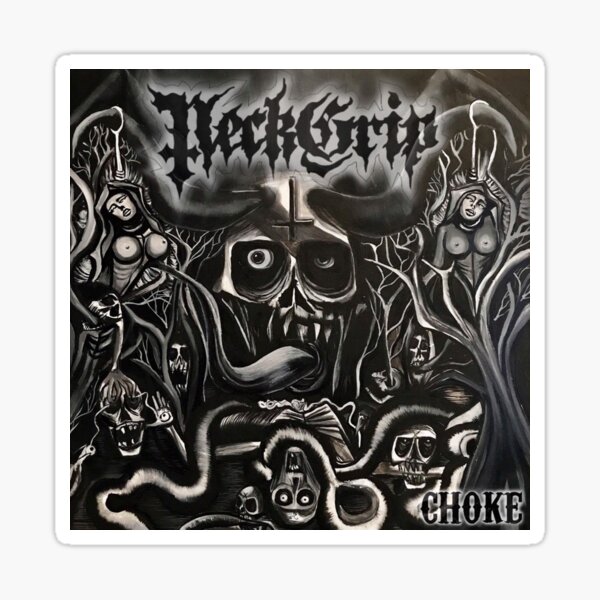 "Choke " Sticker by NeckGrip | Redbubble