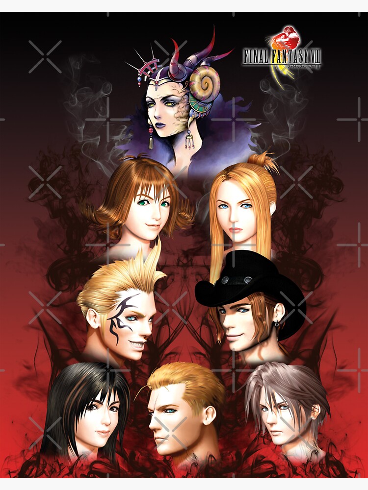 "Final Fantasy 8" Sticker for Sale by Indigo-Dan | Redbubble