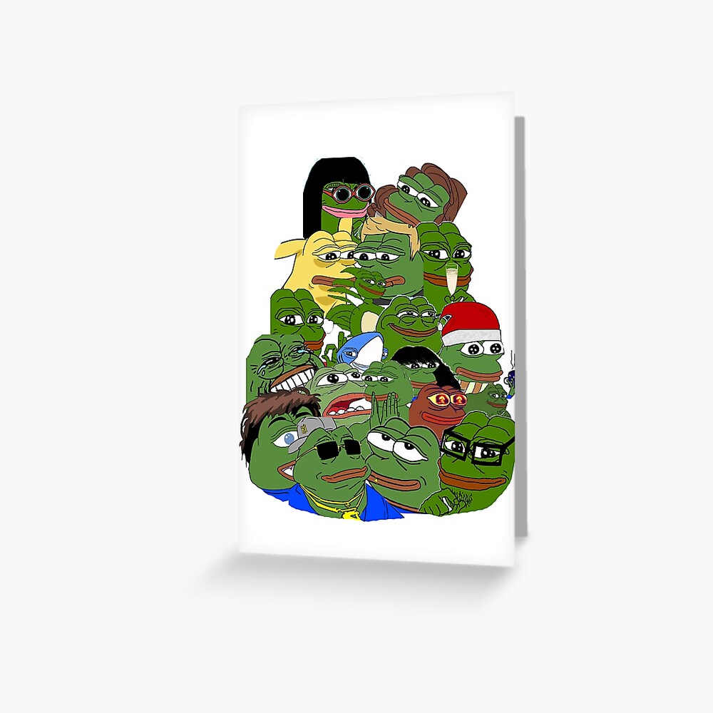 "pepe" Greeting Card by ElijahsArt | Redbubble