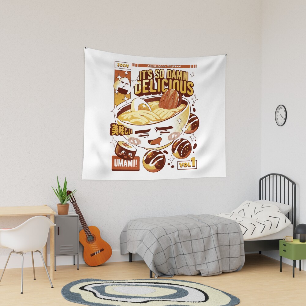 "Anime Food" Poster for Sale by ilustrata | Redbubble