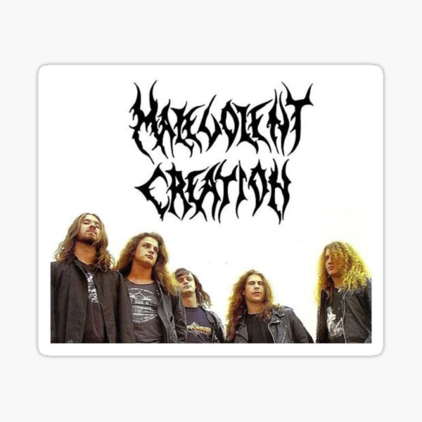 "Malevolent Creation" Sticker for Sale by Mfdoom123 | Redbubble