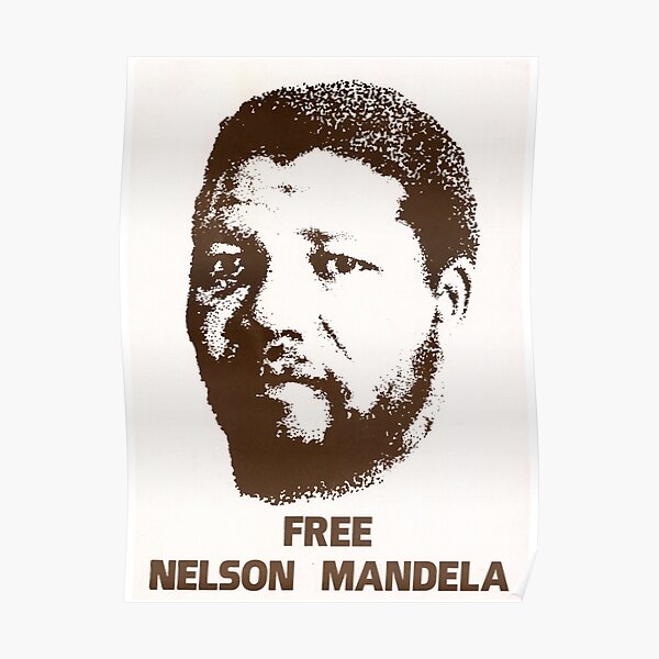 Nelson Mandela Posters | Redbubble