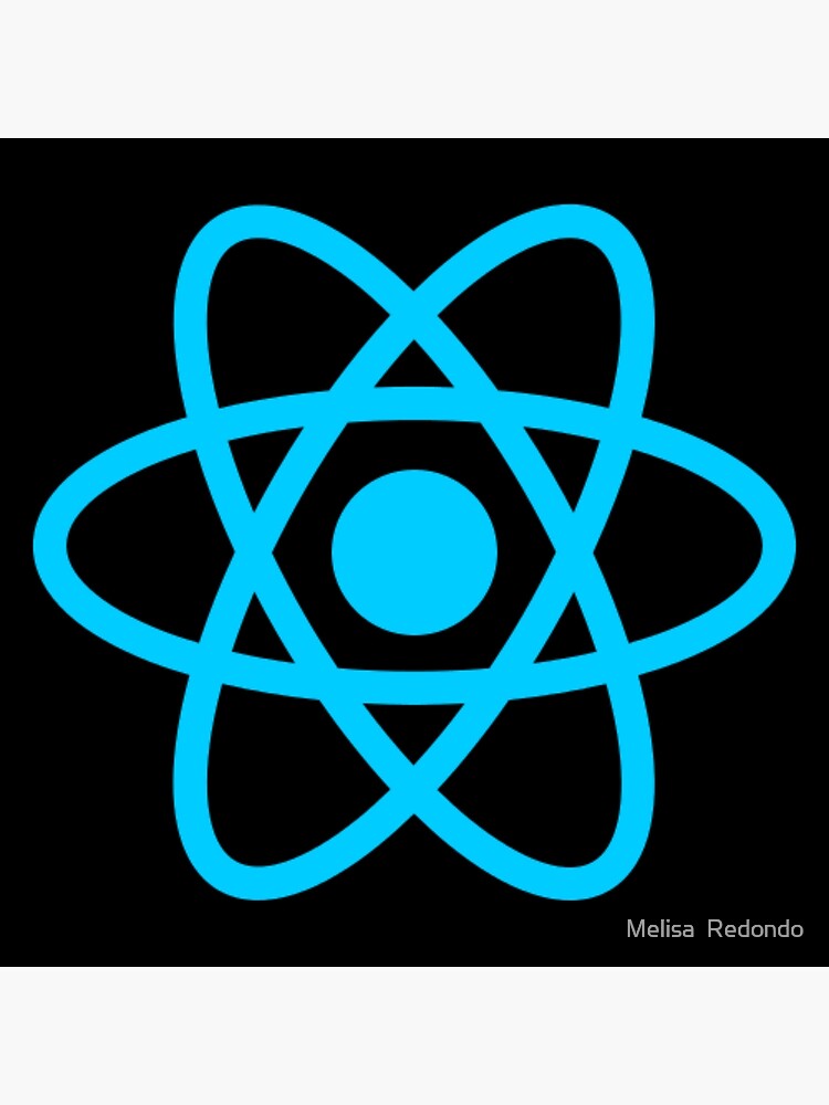"React Logo" Photographic Print for Sale by MelisaRedondo | Redbubble