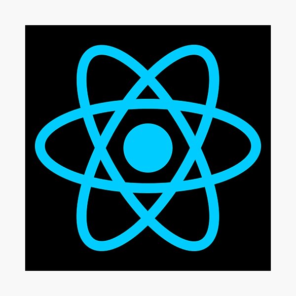 "React Logo" Photographic Print for Sale by MelisaRedondo | Redbubble