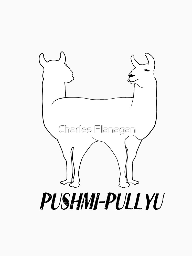 "Pushmi-Pullyu" T-shirt for Sale by enigma630 | Redbubble | pushmi ...