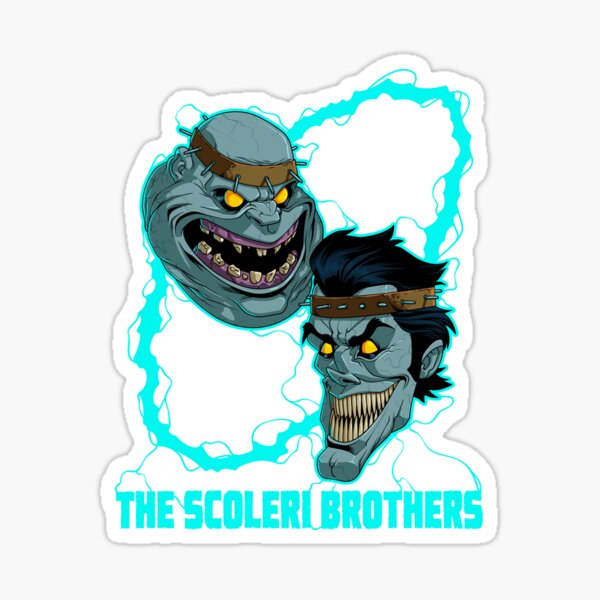 "The Scoleri Brothers" Sticker for Sale by dlxartist | Redbubble