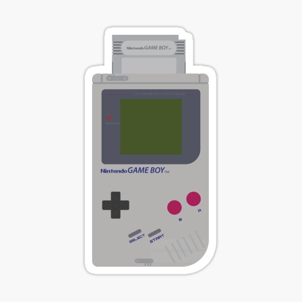 Nintendo Gameboy Cartridge Stickers | Redbubble