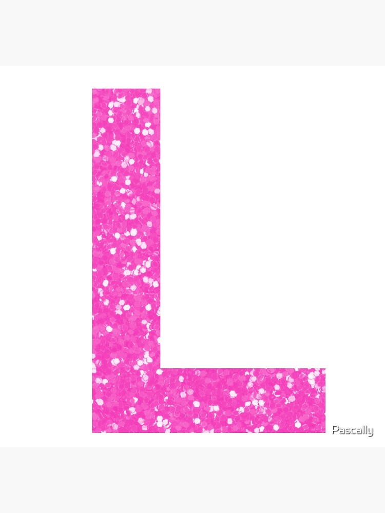 "PINK Glitter L PINK Glitter" Poster for Sale by Pascally | Redbubble