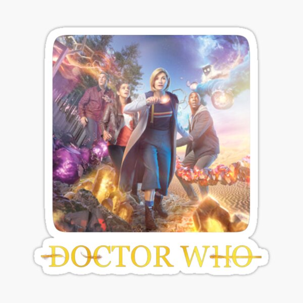 "Dr. Who" Sticker for Sale by Sassenach616 | Redbubble