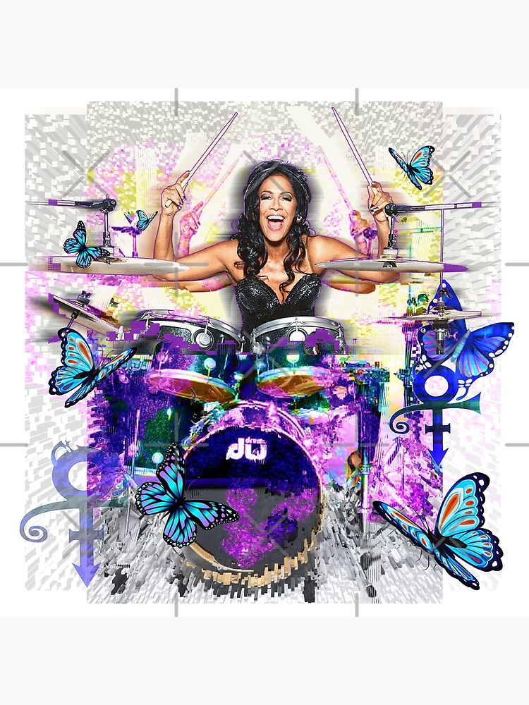 "Sheila E. drummer - Prince drum woman - digital art by IonaArtDigital ...