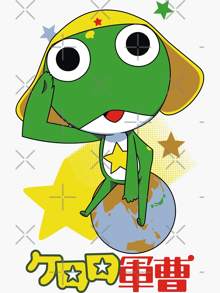 "Sgt. Keroro" Sticker for Sale by mounta | Redbubble