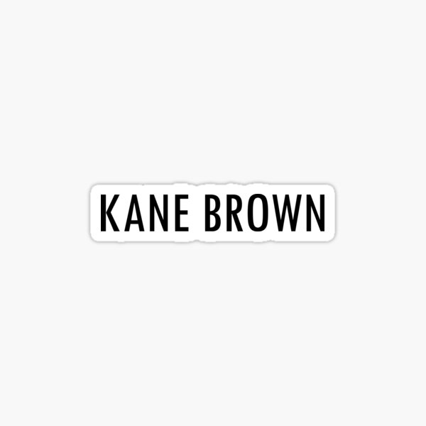 "Kane Brown" Sticker by cdanziger | Redbubble