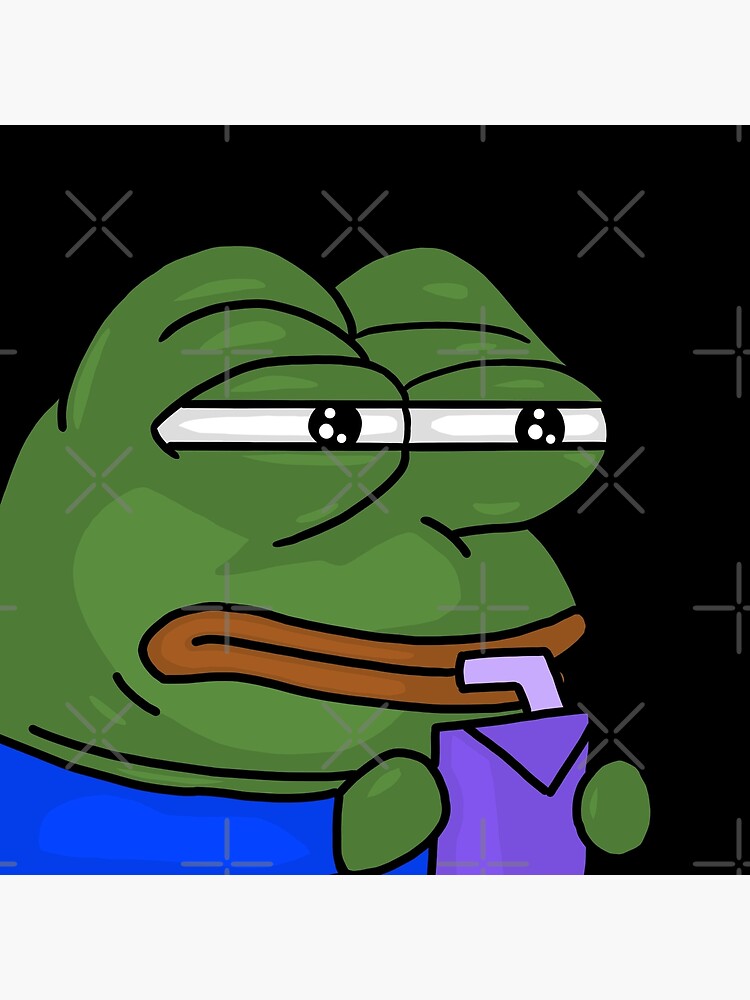 "pepe hmmm sip" Poster for Sale by sivelobanova | Redbubble