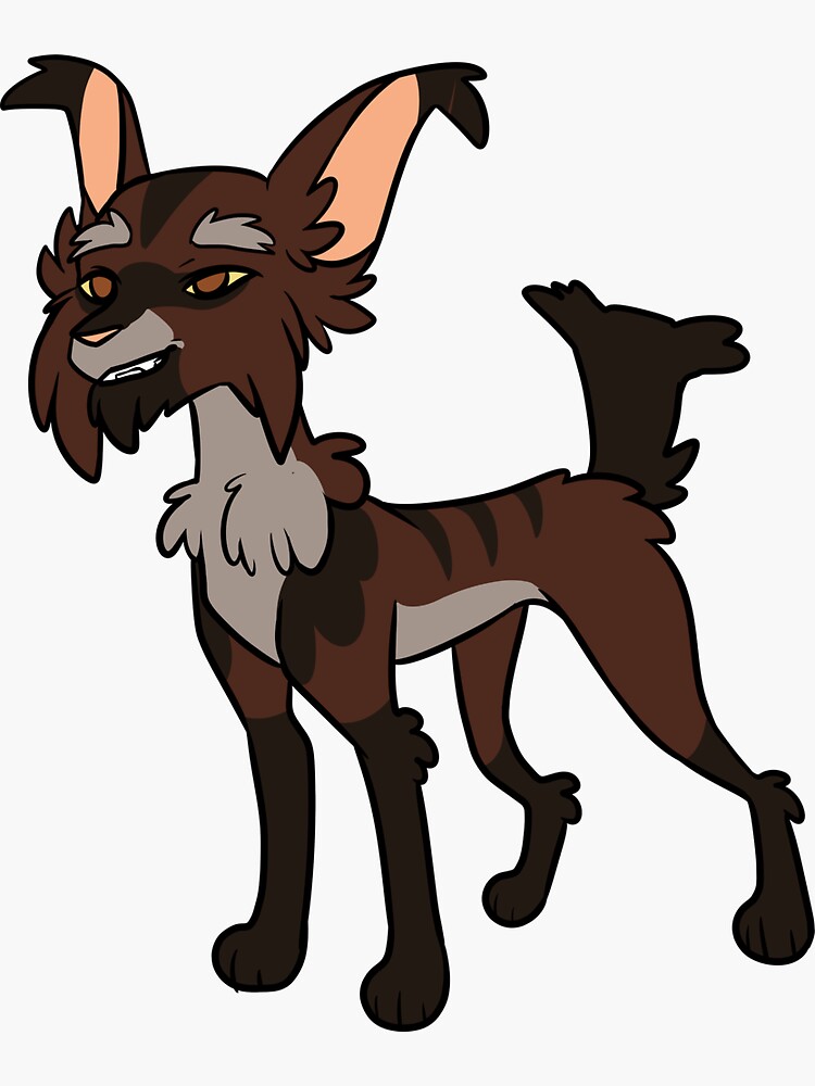 "Half-tail" Sticker for Sale by Draikinator | Redbubble