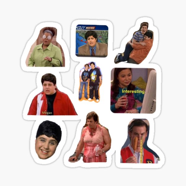 "Drake and Josh collage" Sticker for Sale by graceokeefe7 | Redbubble